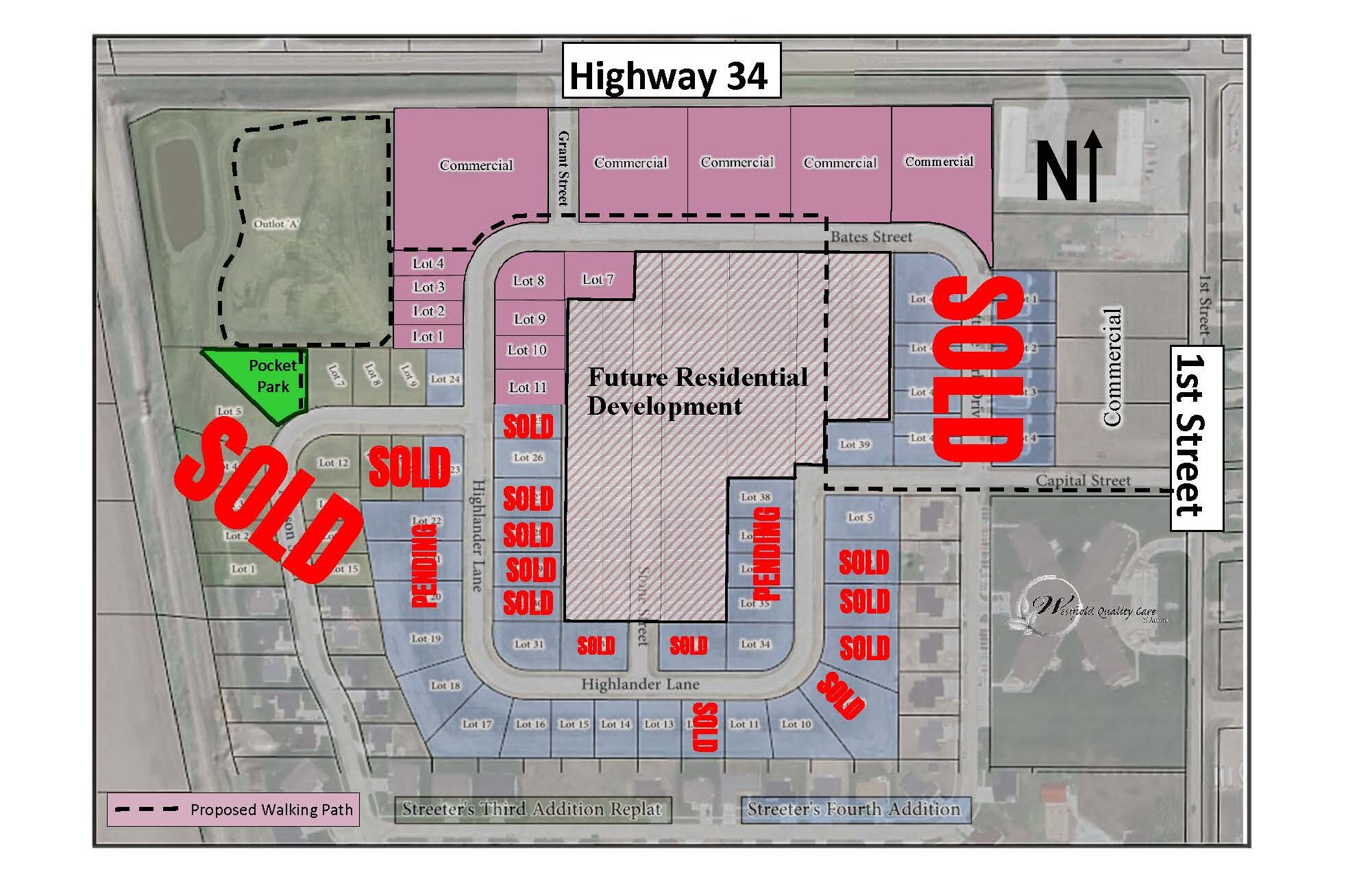 Streeter Subdivision Lots - Aurora, Nebraska Development Corp.